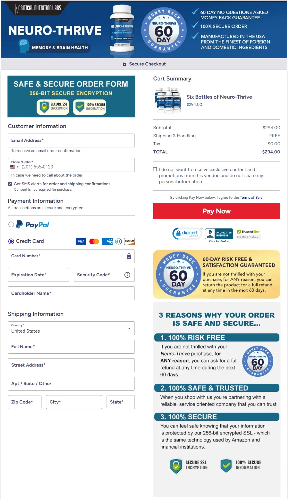 Neurothrive® | Official Website | Optimized Brain Supplement